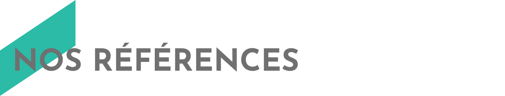 Nos références - Accès Prod